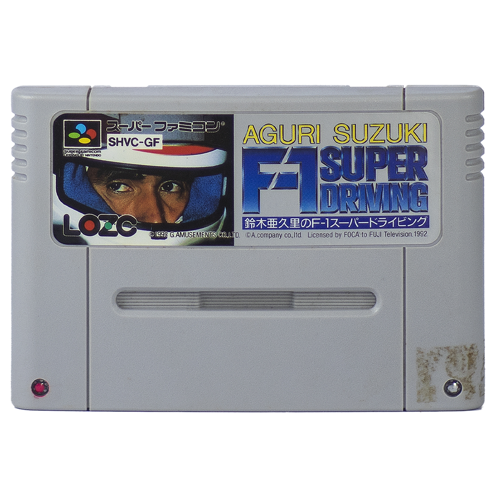 Jogo Usado Aguri Suzuki No F1 Super Driving - Super Famicom - Game Mania