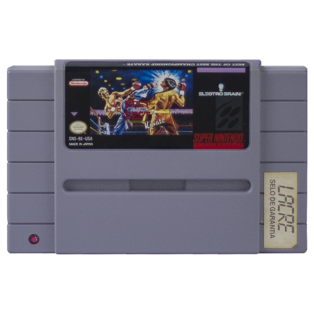 Jogo Usado Best of the Best Championship Karate - Super Nintendo SNES ...