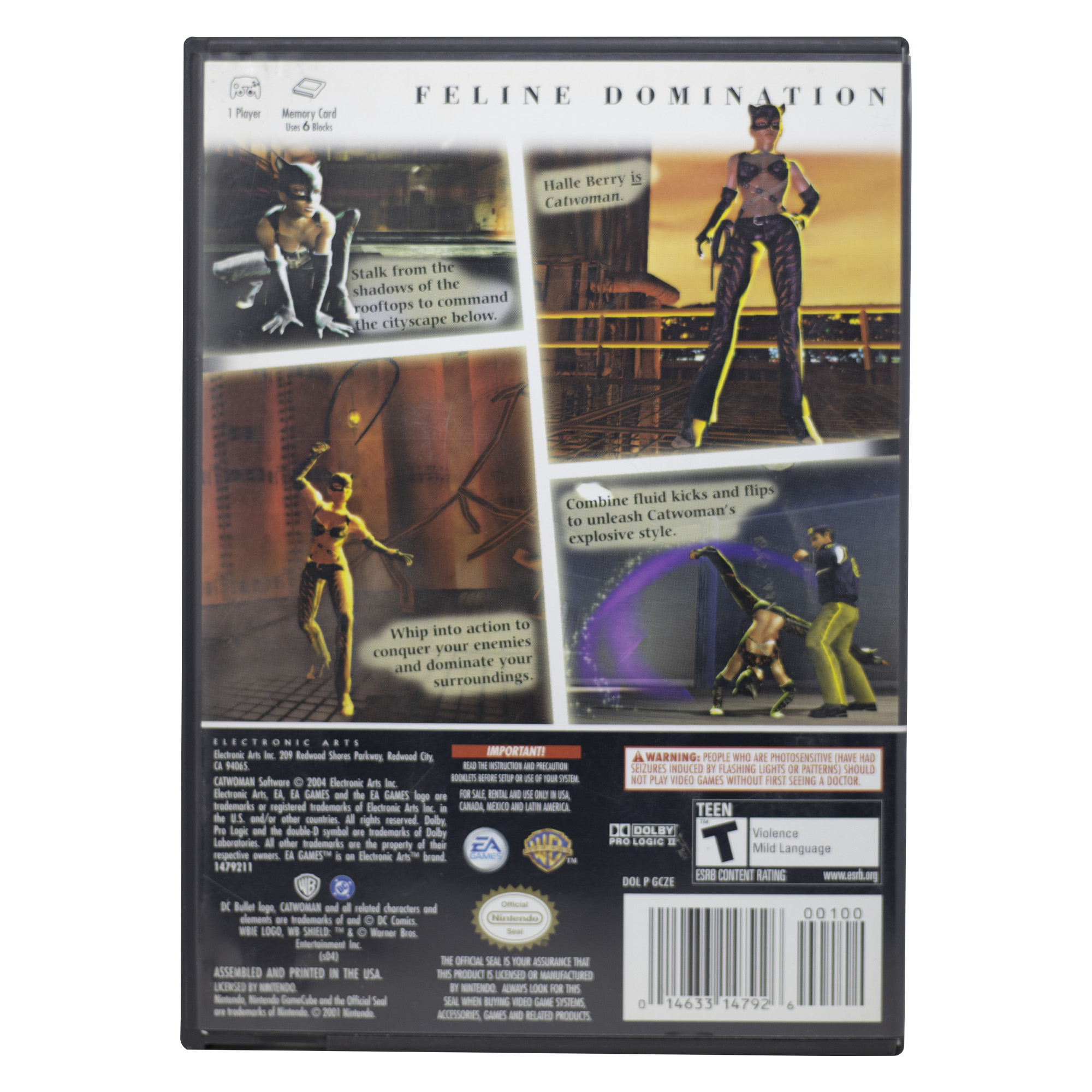 Jogo Usado Catwoman - Versão USA/NTSC - Gamecube - Game Mania