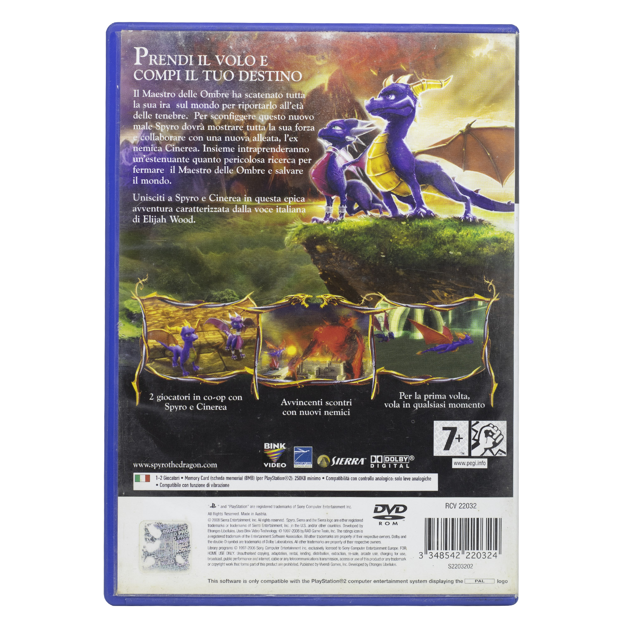 Jogo Usado The Legend of Spyro: l'Alba del Drago PS2 - Game Mania