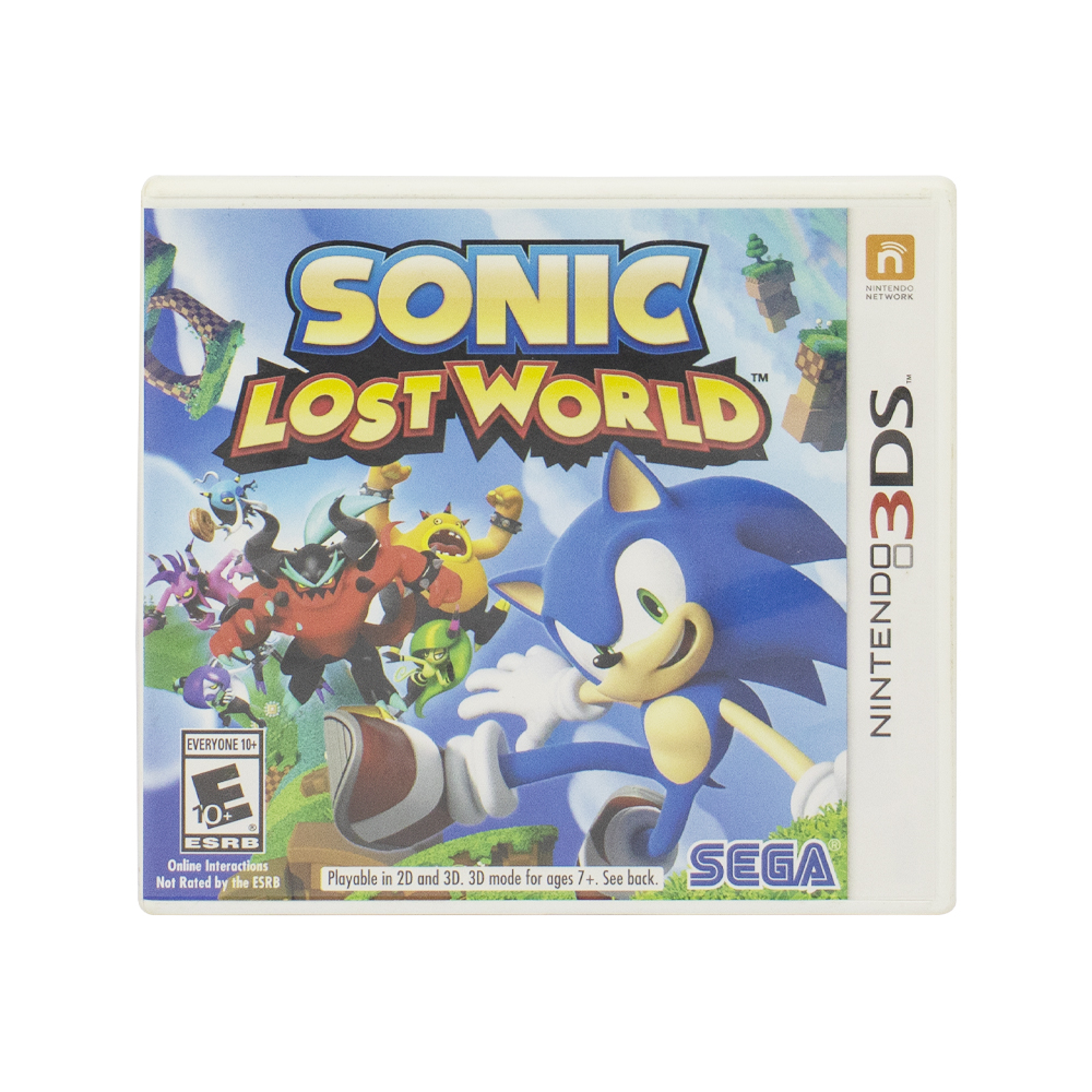 Sonic Lost World 3ds Nintendo