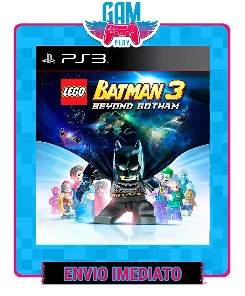 Lego Batman 3: Além De Gotham - Ps3 - Midia Digital - GamPlay