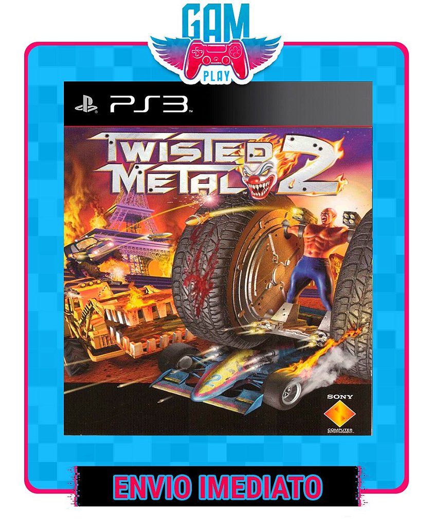 Twisted Metal 2 - Classico Do Ps1 - Ps3 - Midia Digital - GamPlay Twisted Metal 2 - Classico Do Ps1 - Ps3 - Midia Digital - GamPlay