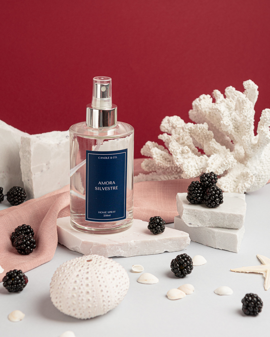 Home Spray Amora Silvestre 250ml - Aroma Doce e Sofisticado - Vela ...