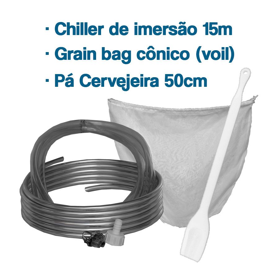 Kit BIAB Cerveja Fácil 40 litros - Insumos do Vale - Tudo para a Sua ...