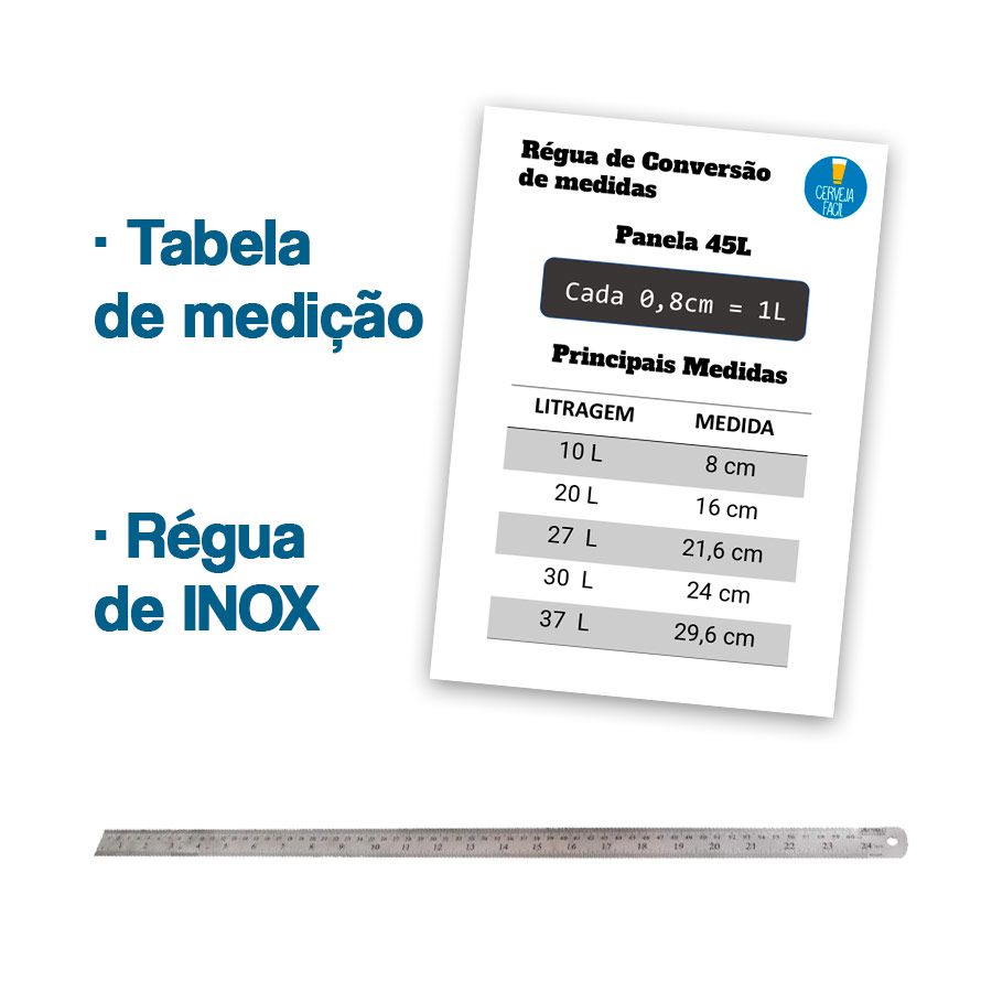 Kit BIAB Cerveja Fácil 40 litros - Insumos do Vale - Tudo para a Sua ...