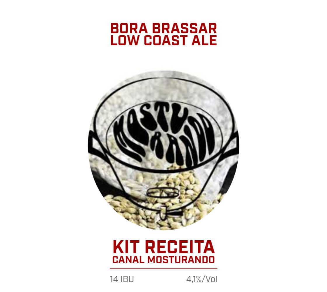 Kit Receita Canal Mosturando Bora Brassar - 10 litros - Insumos do Vale ...
