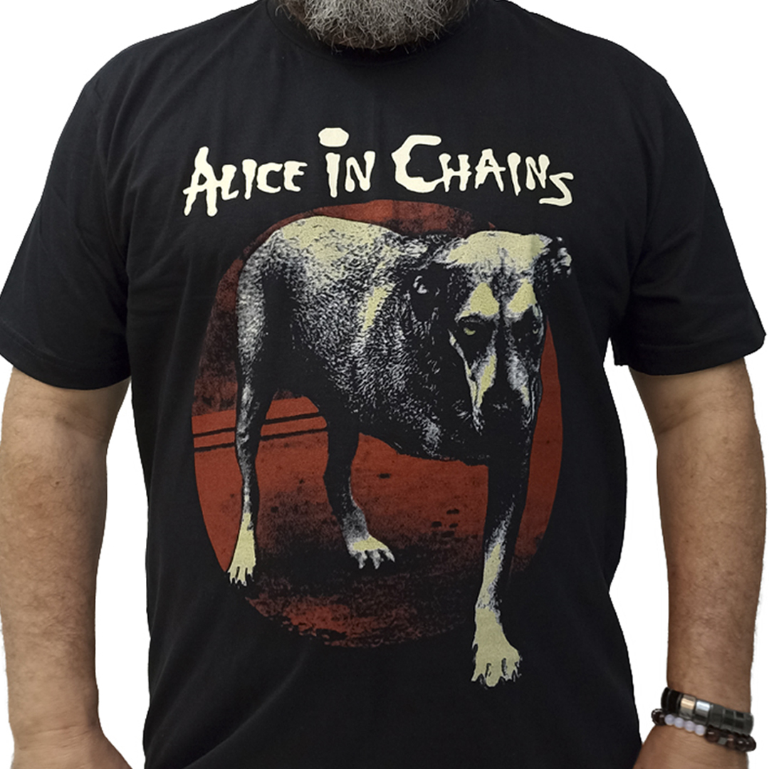 Camiseta Alice in Chains Dog - Véio do Rock