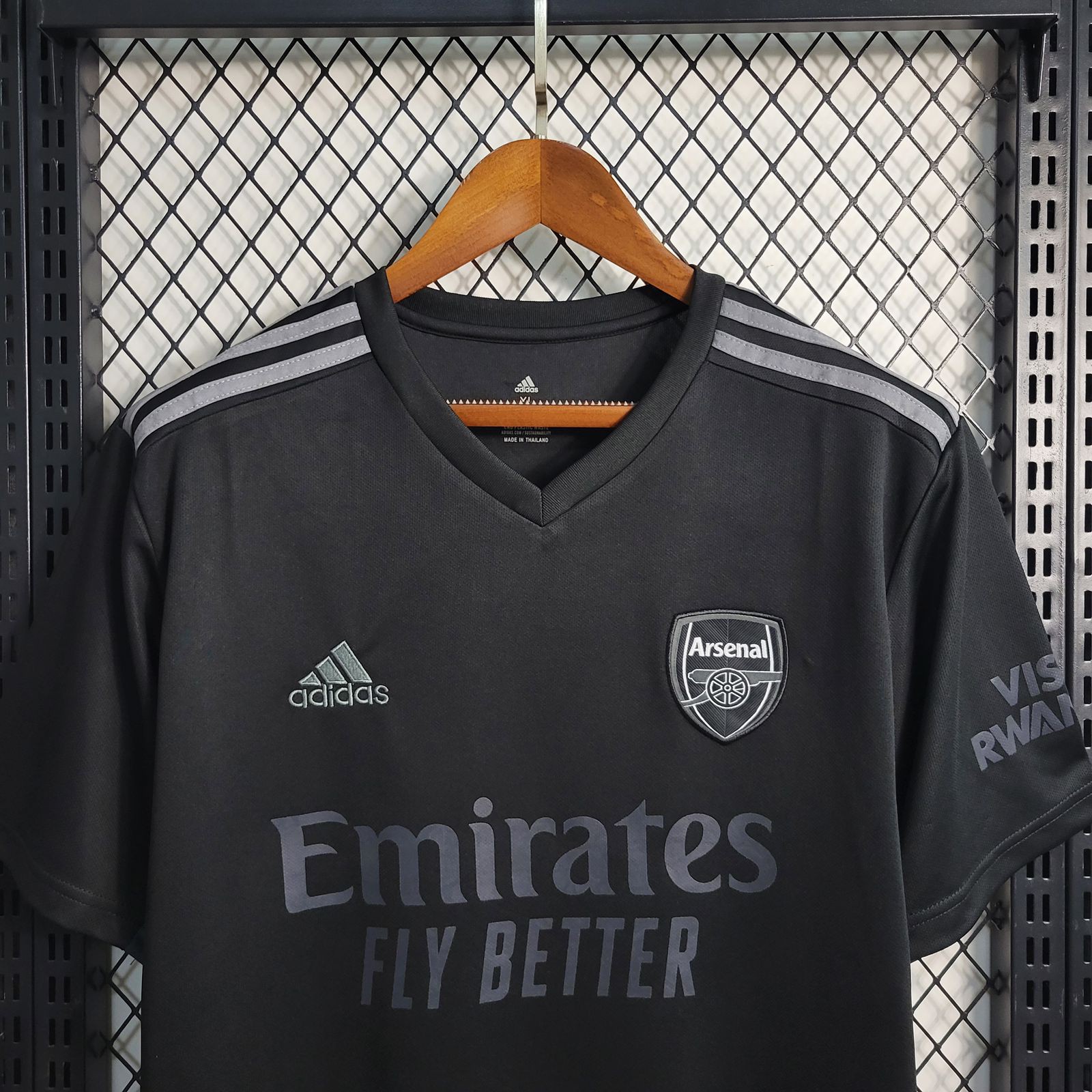 Nova Camisa Arsenal Preta Torcedor Masculina 2023 / 2024 - 021 Sport ...