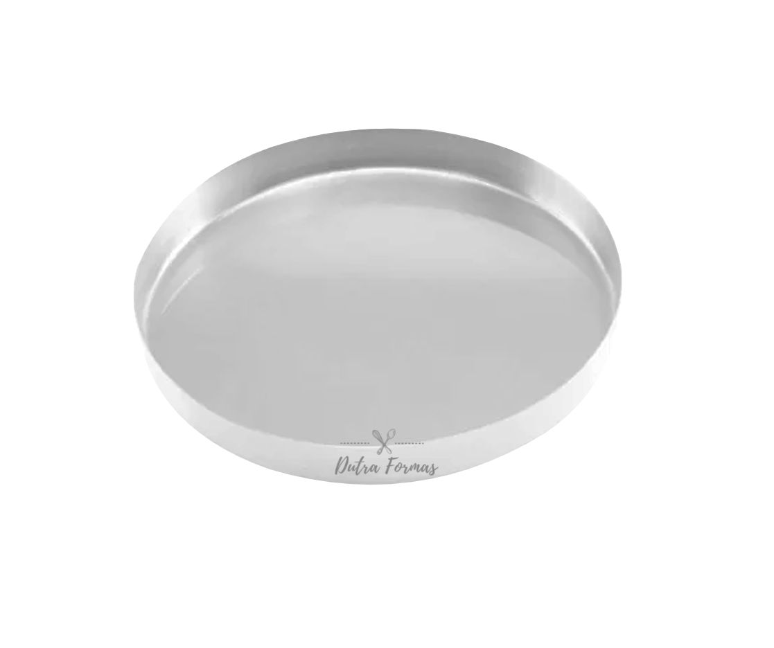 Forma De Pizza Brotinho 20 cm Diâmetro Alumínio Kit 10 Peças - Dutra Formas
