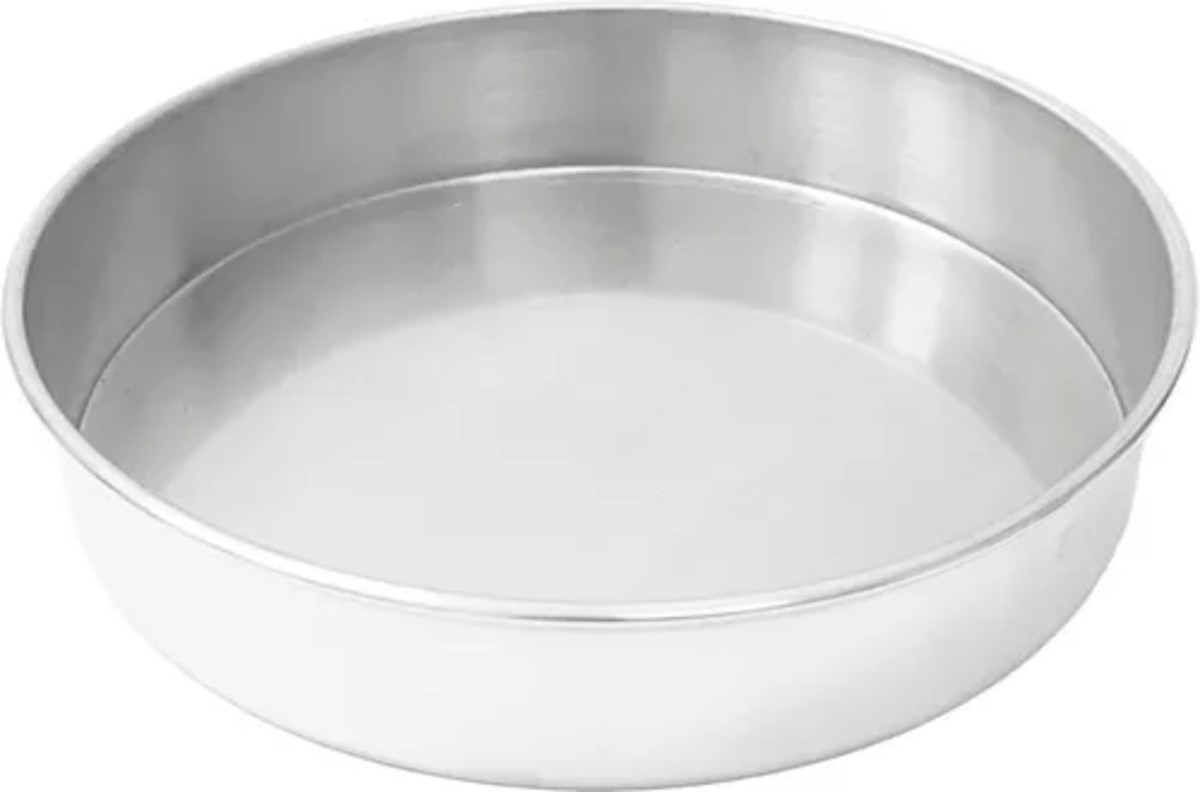 Forma de Bolo Assadeira Redonda 23 x 5 cm Fundo Fixo Kit 10 Peças ...