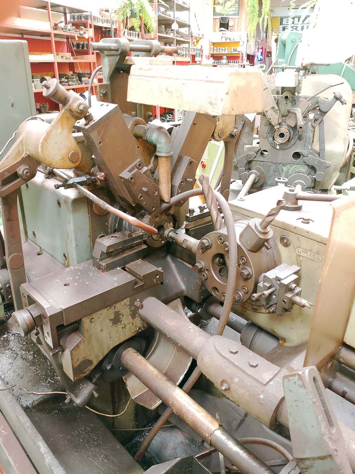 Torno Automático Traub TB42 - Loja Binhomaq Peças e Acessórios Torno Traub