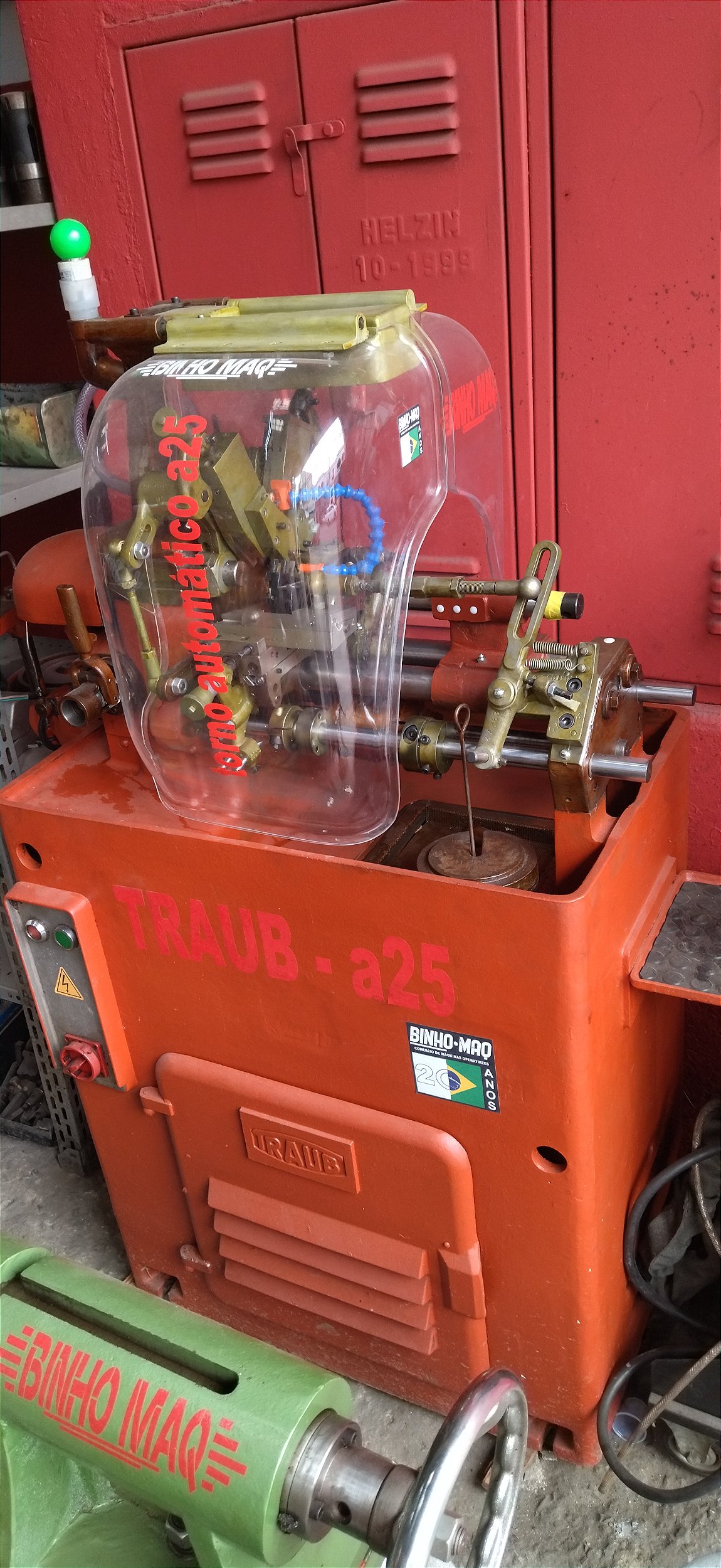 Torno Automático Traub A25 - Loja Binhomaq Peças e Acessórios Torno Traub