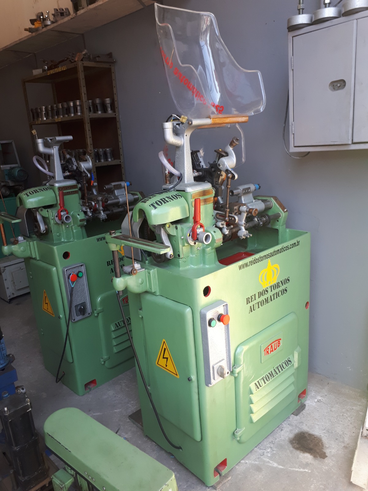 Torno Automatico Traub A15 Reformado - Loja Binhomaq Peças e Acessórios ...