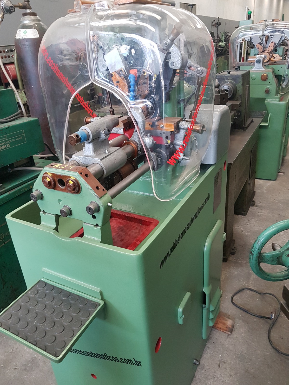Torno Automatico Traub A15 Reformado - Loja Binhomaq Peças e Acessórios ...