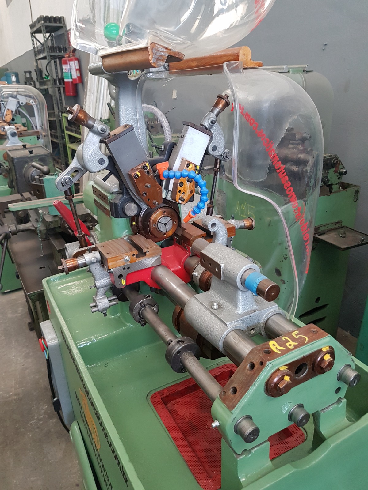 Torno Automatico Traub A15 Reformado - Loja Binhomaq Peças e Acessórios ...
