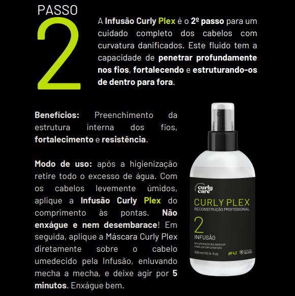 Kit Reconstrutor Curly Plex 300mL - Curly Care - Aneeve Cosméticos ...