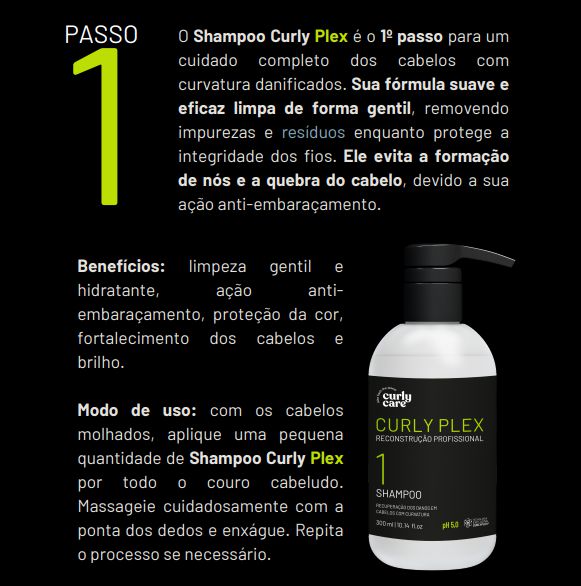 Kit Reconstrutor Curly Plex 300mL - Curly Care - Aneeve Cosméticos ...