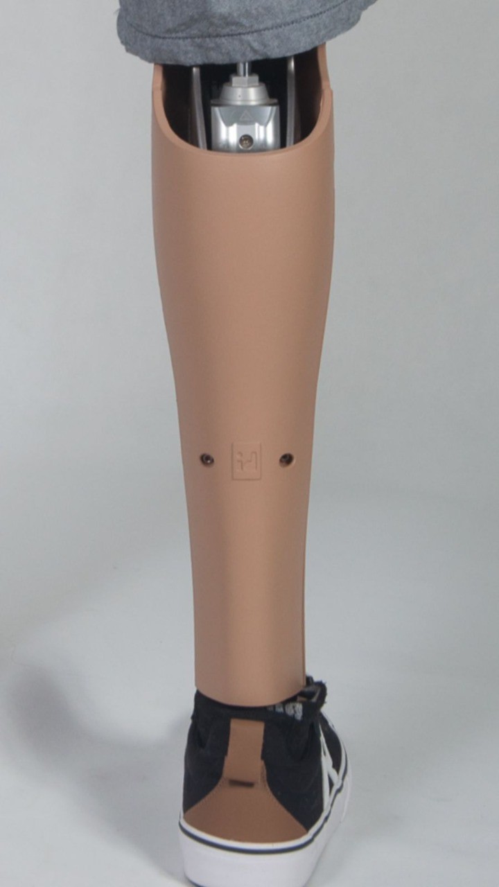 Capa para Prótese Transfemoral Confetti II Canvas - Loja do Amputado