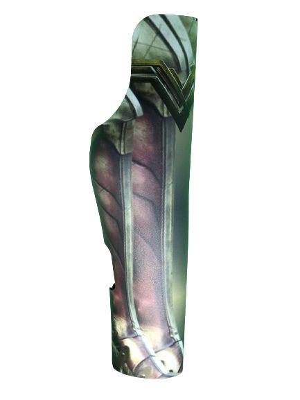 Capa 3D para Prótese Bilateral - Mulher Maravilha - (Amputação abaixo e ...