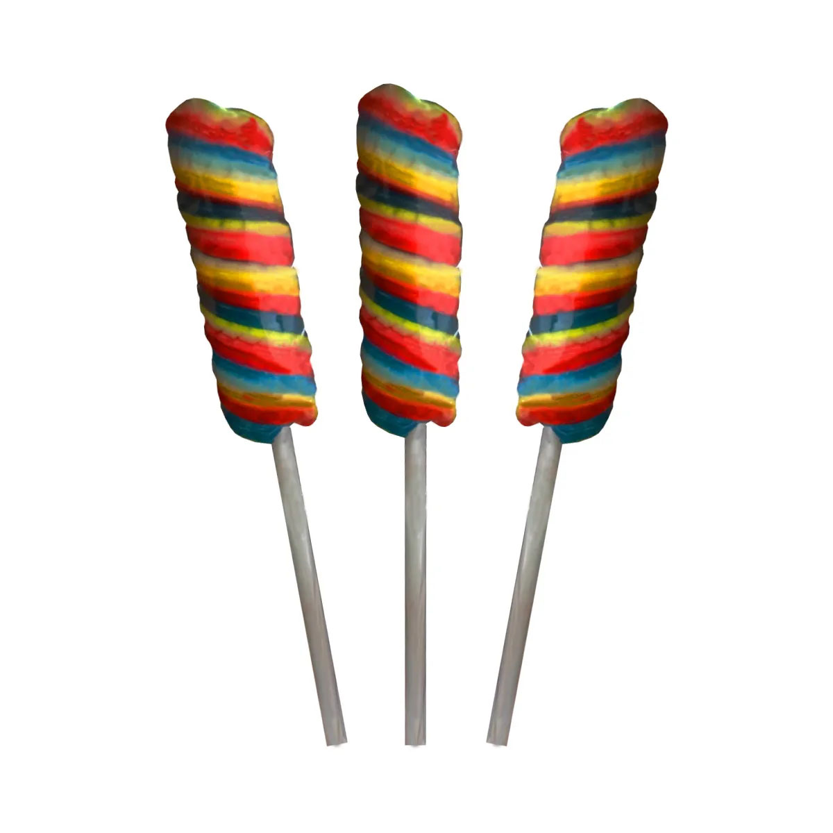 Pirulito Mini Enrolado Colorido Tutti Frutti - 300g - Alegra Festa ...