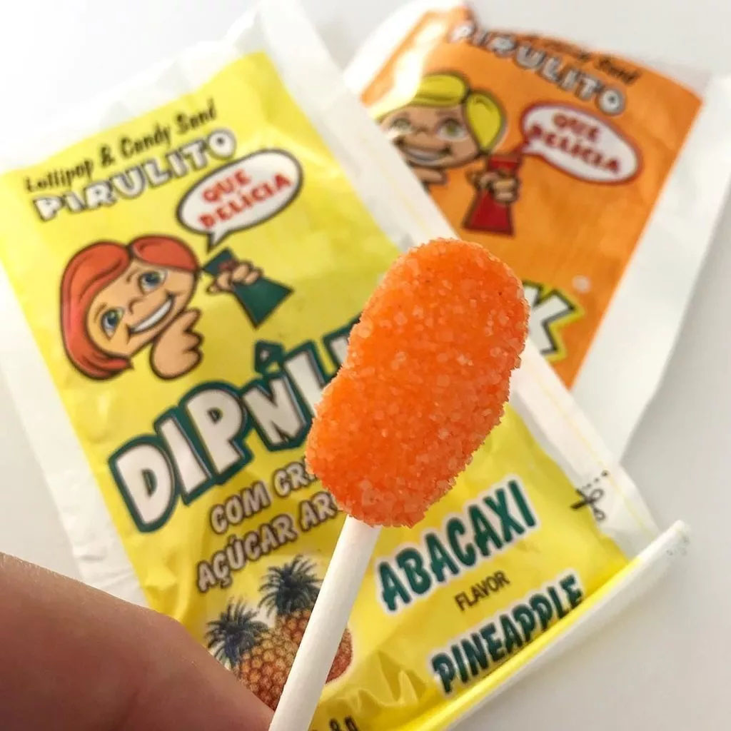 Pirulito DipnLik Sabor Sortidos - Caixa 200g - 25 Envelopes - Alegra ...