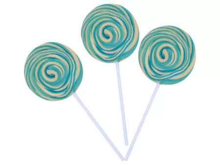 Pirulito Psicodélico Coloridos Azul - Pacote c/40 Pirulitos - 450 ...