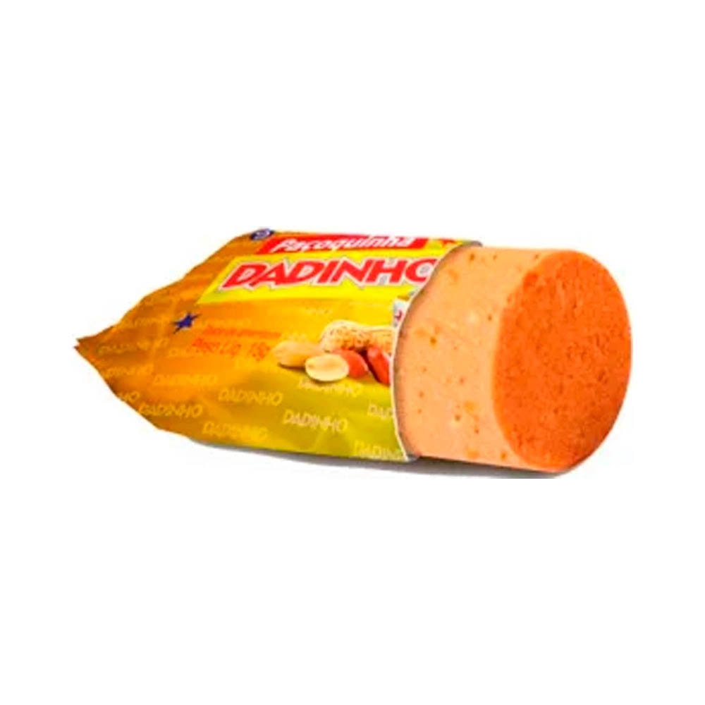 Paçoca Dadinho Pote Rolha 750 g - 50 Unidades de 15g - Alegra Festa ...