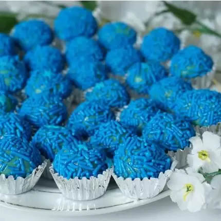Granulado Crocante Azul Mil Cores 500g – Mavalério - Alegra Festa ...
