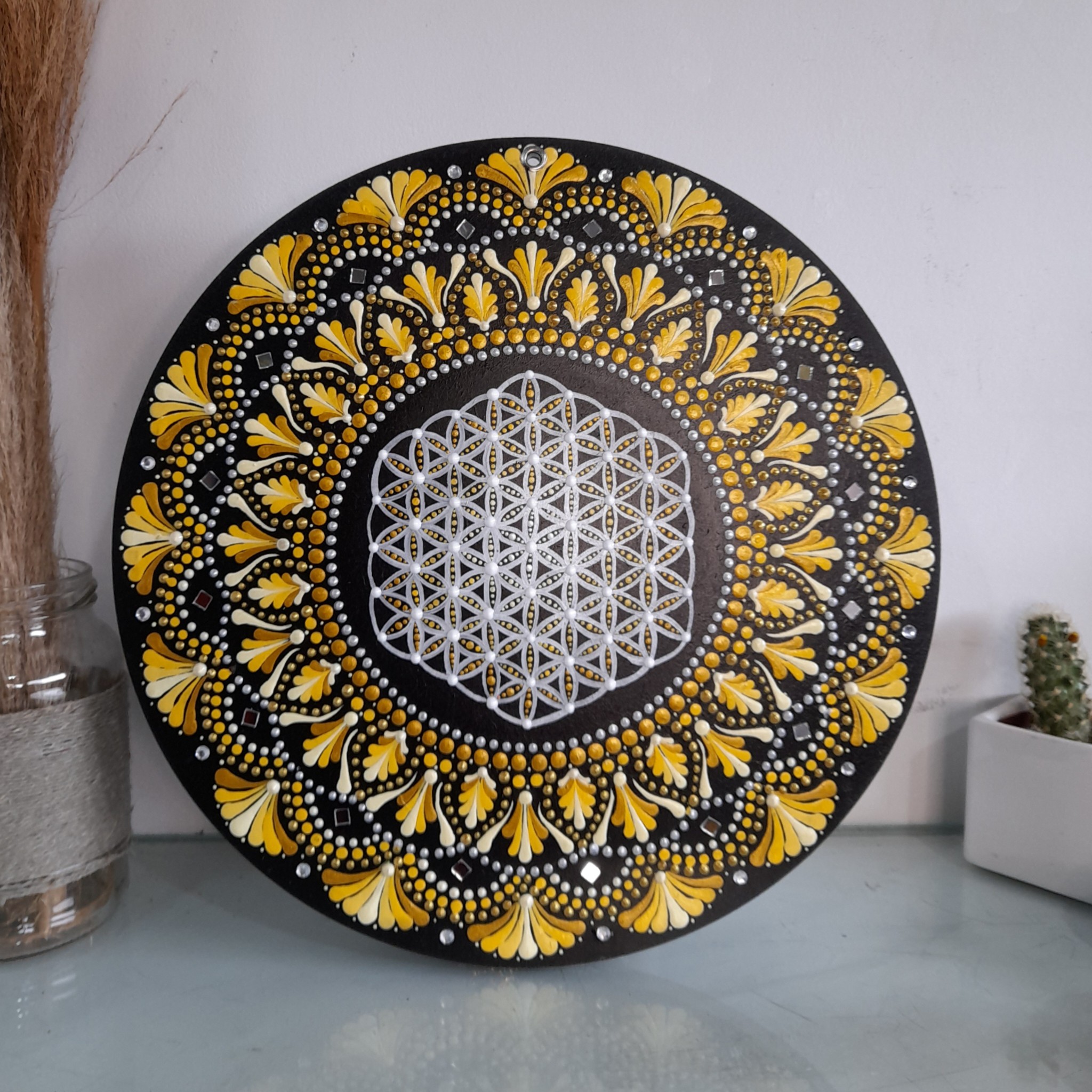 Mandala Flor da Vida - Paola Leão Mandalas