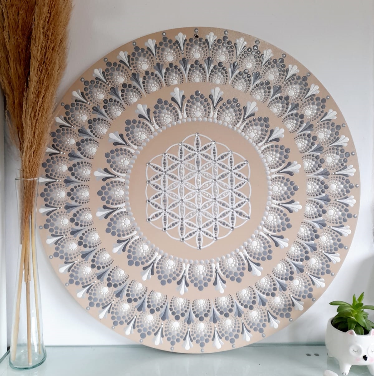 Mandala Flor da Vida - Paola Leão Mandalas