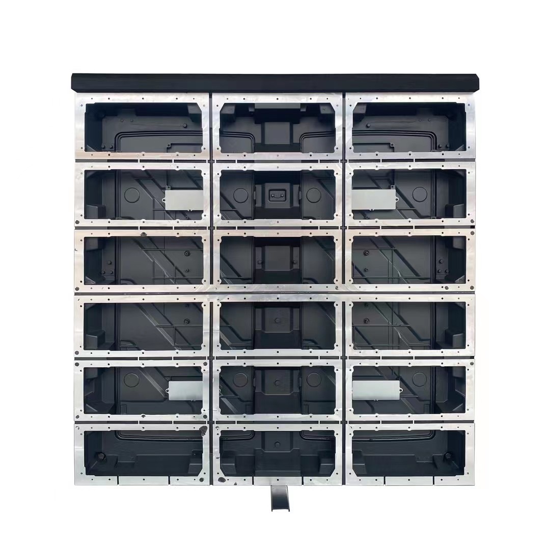 Gabinete Alumínio Outdoor 960mm x 960mm P/ Painel de LED - Sem ...