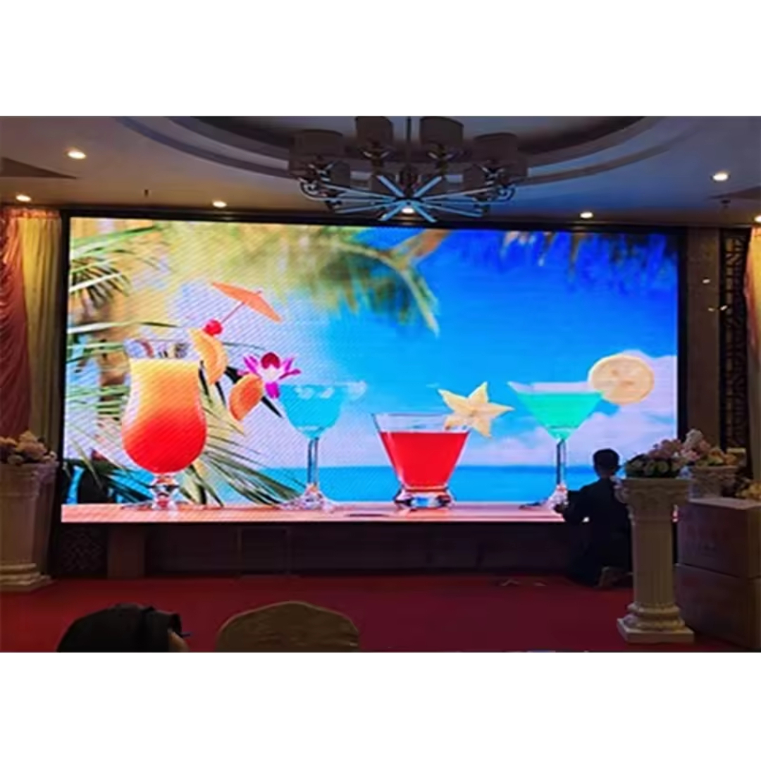 Painel de LED P2.0 GOB Indoor - 2,56m X 1,60m (LxA) - Loja do Painel de ...