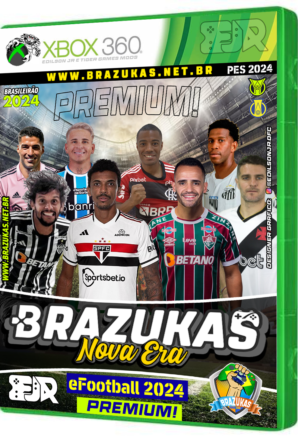 🎮 NOVO PES 2026 PREMIUM SETEMBRO 2025 | MULTI NARRADORES | SUPER BRAZUKAS eFootball ⭐⭐⭐⭐⭐ ...