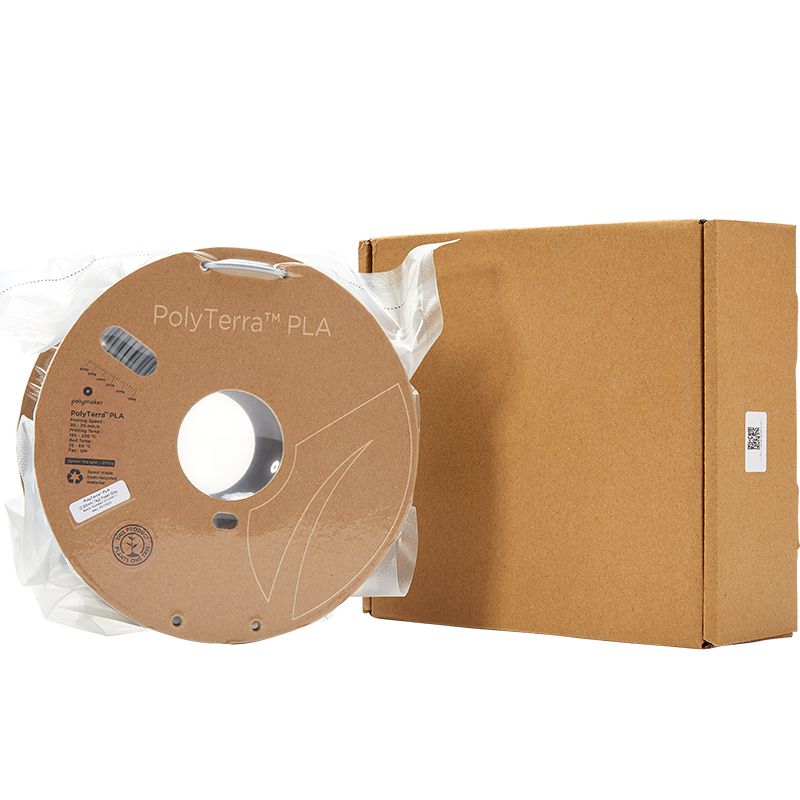 Polyterra PLA Grey Fossil 2,85mm 1Kg - Materializa Tecnologia