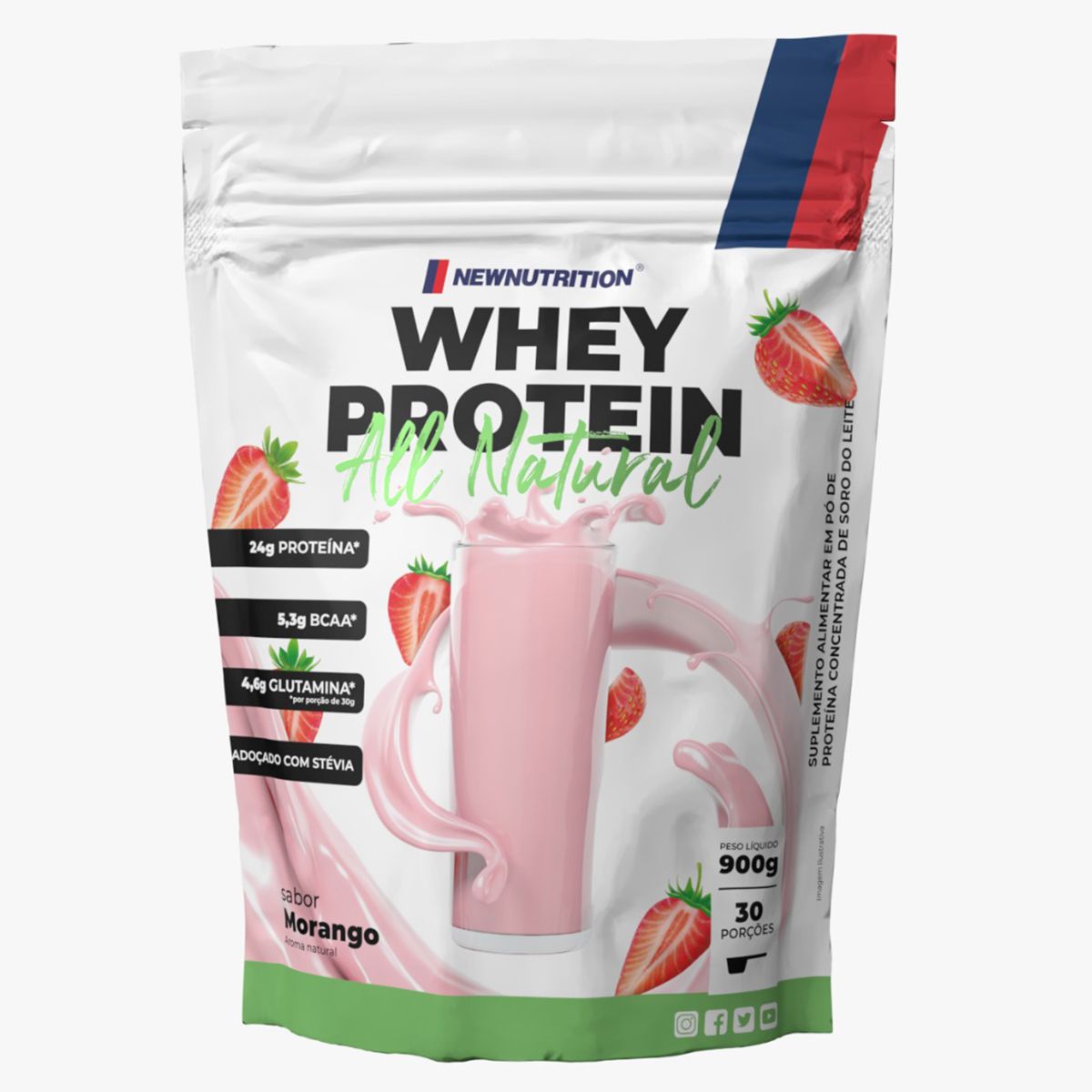 Whey Protein 900g Newnutrition | Nutrione Suplementos - Nutrione ...