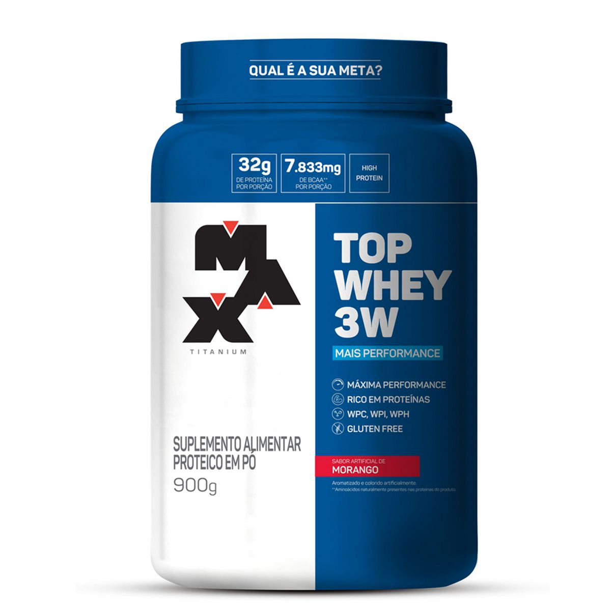 Top Whey 3w 900g - Max Titanium | Nutrione Suplementos - Nutrione ...