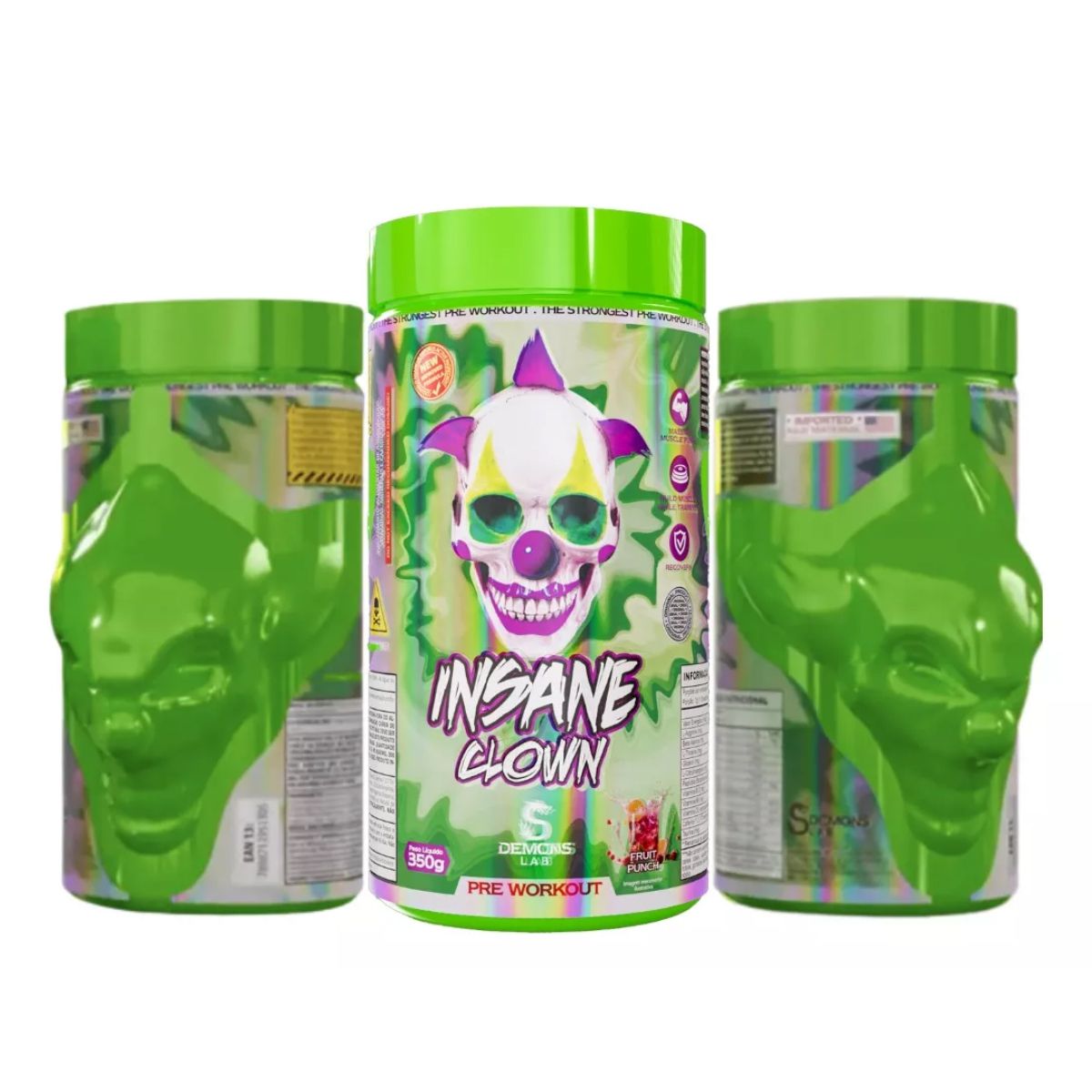 Insane Clown 350g - Demons Lab | Nutrione Suplementos - Nutrione Suplementos