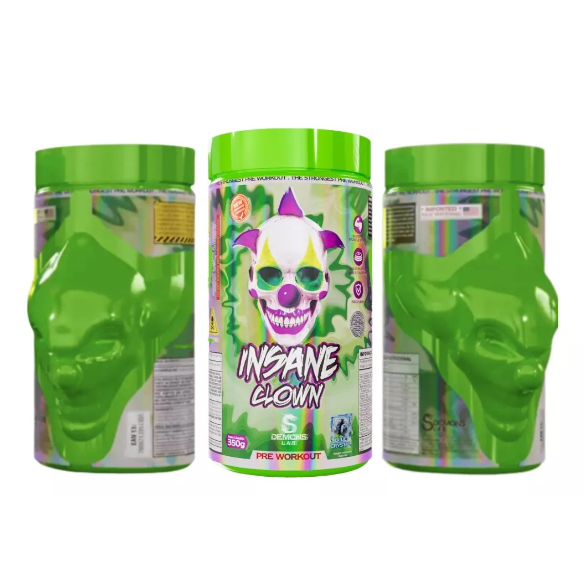 Insane Clown 350g - Demons Lab | Nutrione Suplementos - Nutrione ...