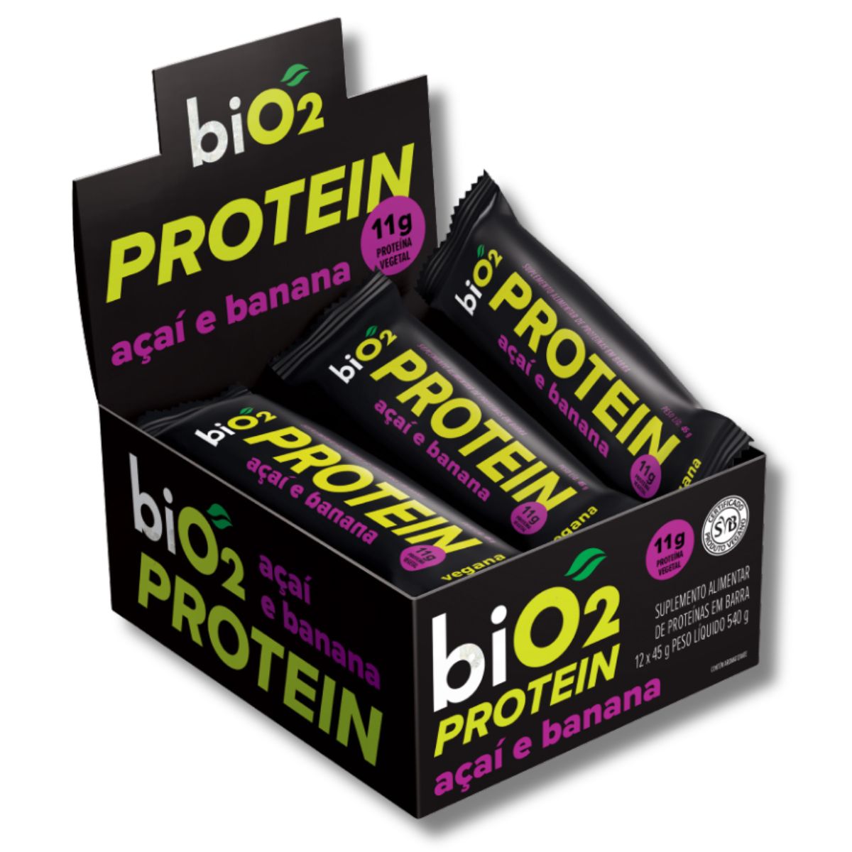 BiO2 Protein Bar Caixa - biO2 | Nutrione Suplementos - Nutrione Suplementos