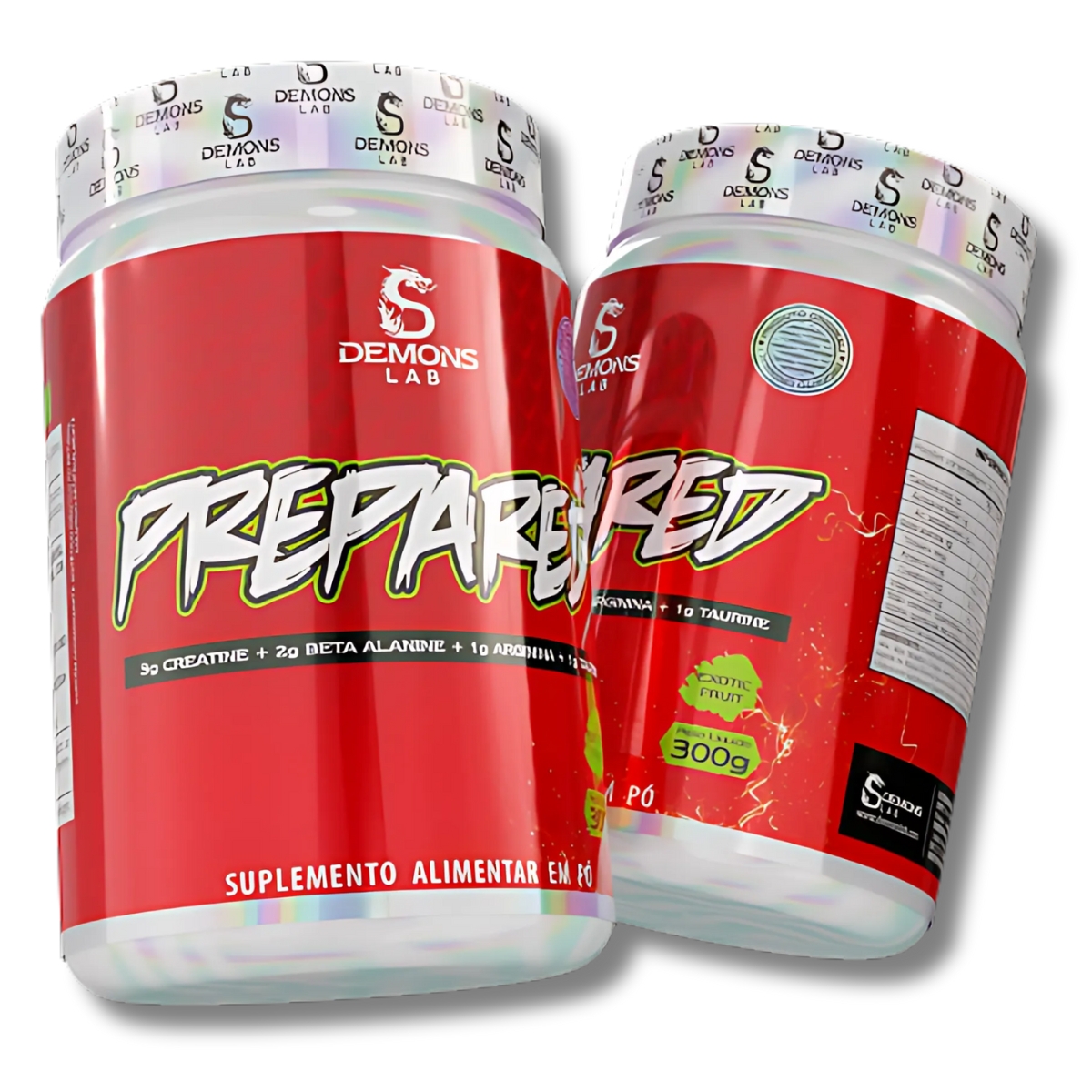 Prepared 300g - Demons Lab | Nutrione Suplementos - Nutrione Suplementos