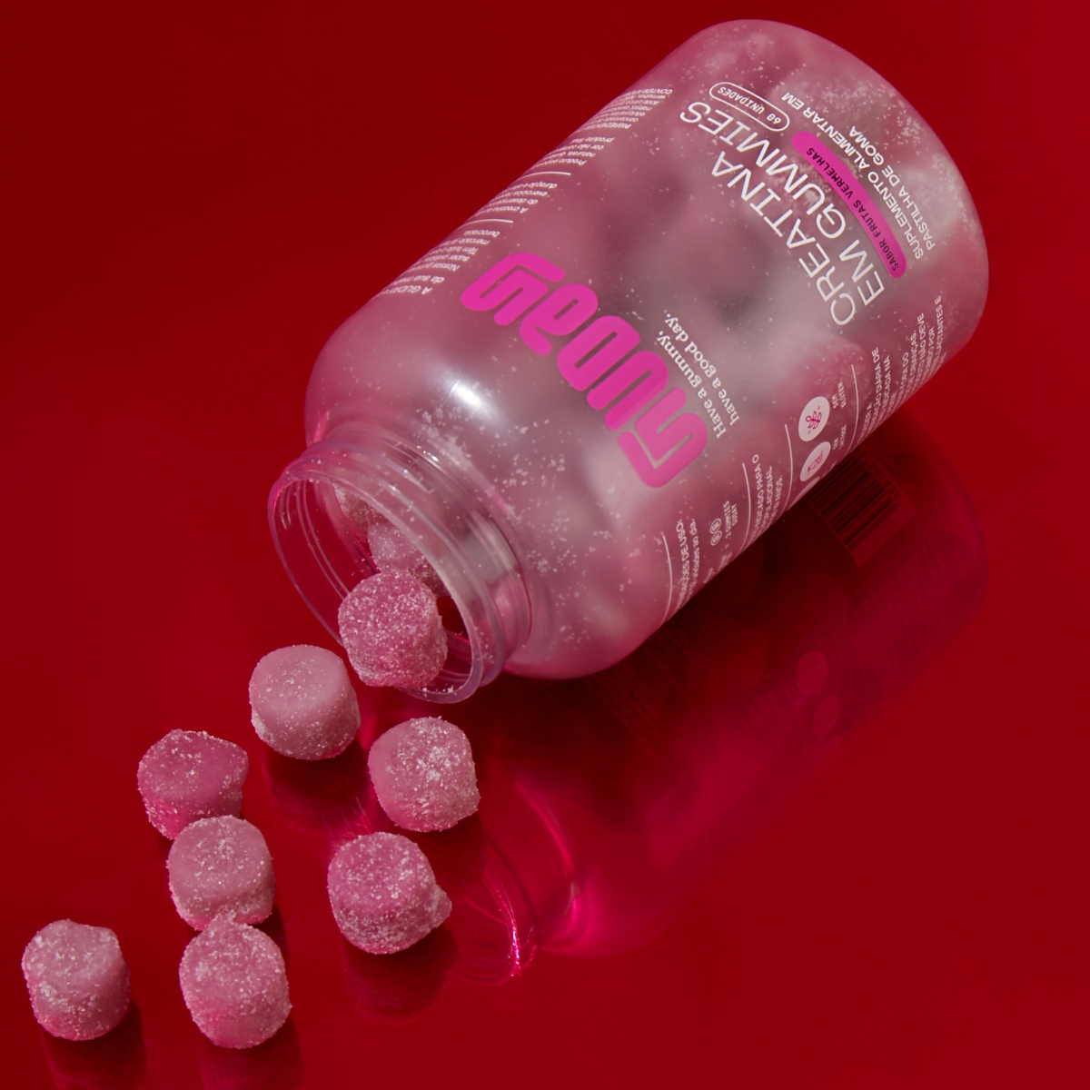 Creatina Gummies 60un Guday | Nutrione Suplementos - Nutrione Suplementos