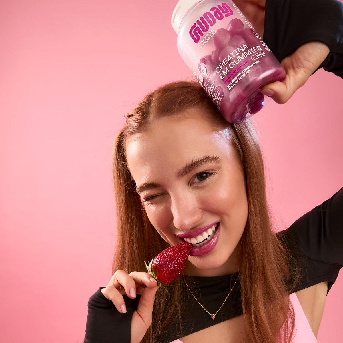 Creatina Gummies 60un Guday | Nutrione Suplementos - Nutrione Suplementos