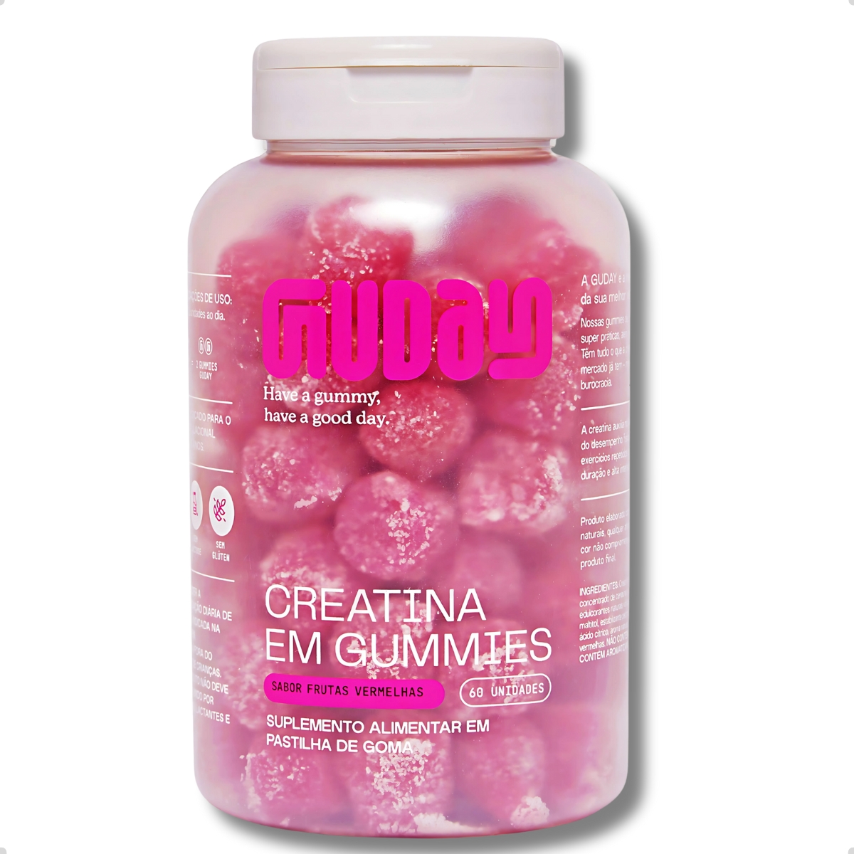 Creatina Gummies 60un Guday | Nutrione Suplementos - Nutrione Suplementos