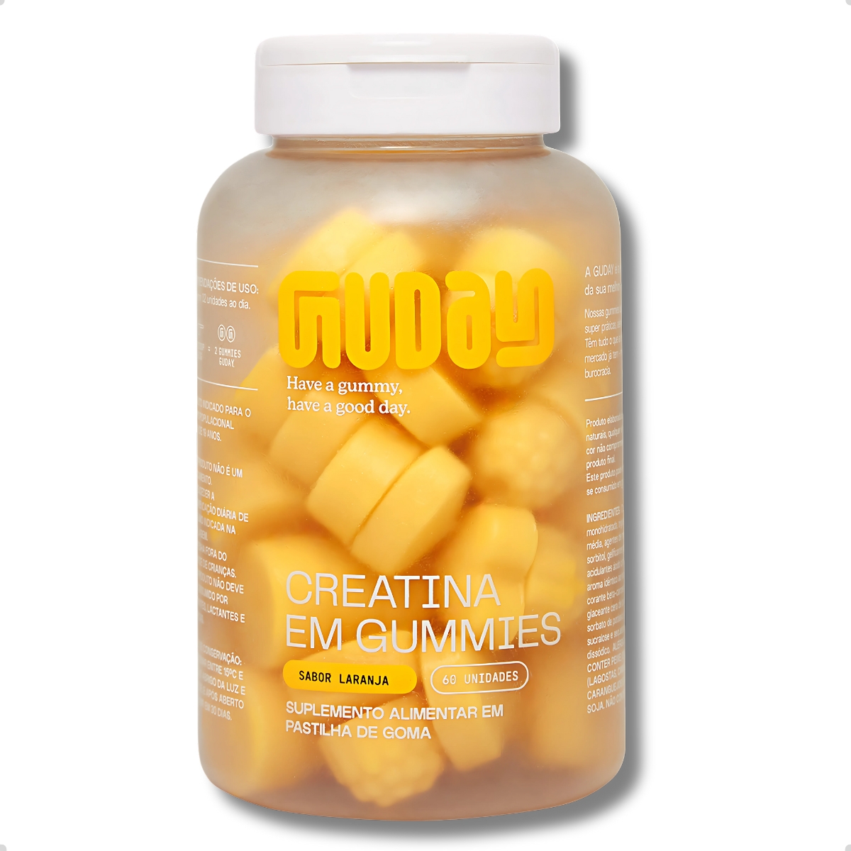 Creatina Gummies 60un Guday | Nutrione Suplementos - Nutrione Suplementos