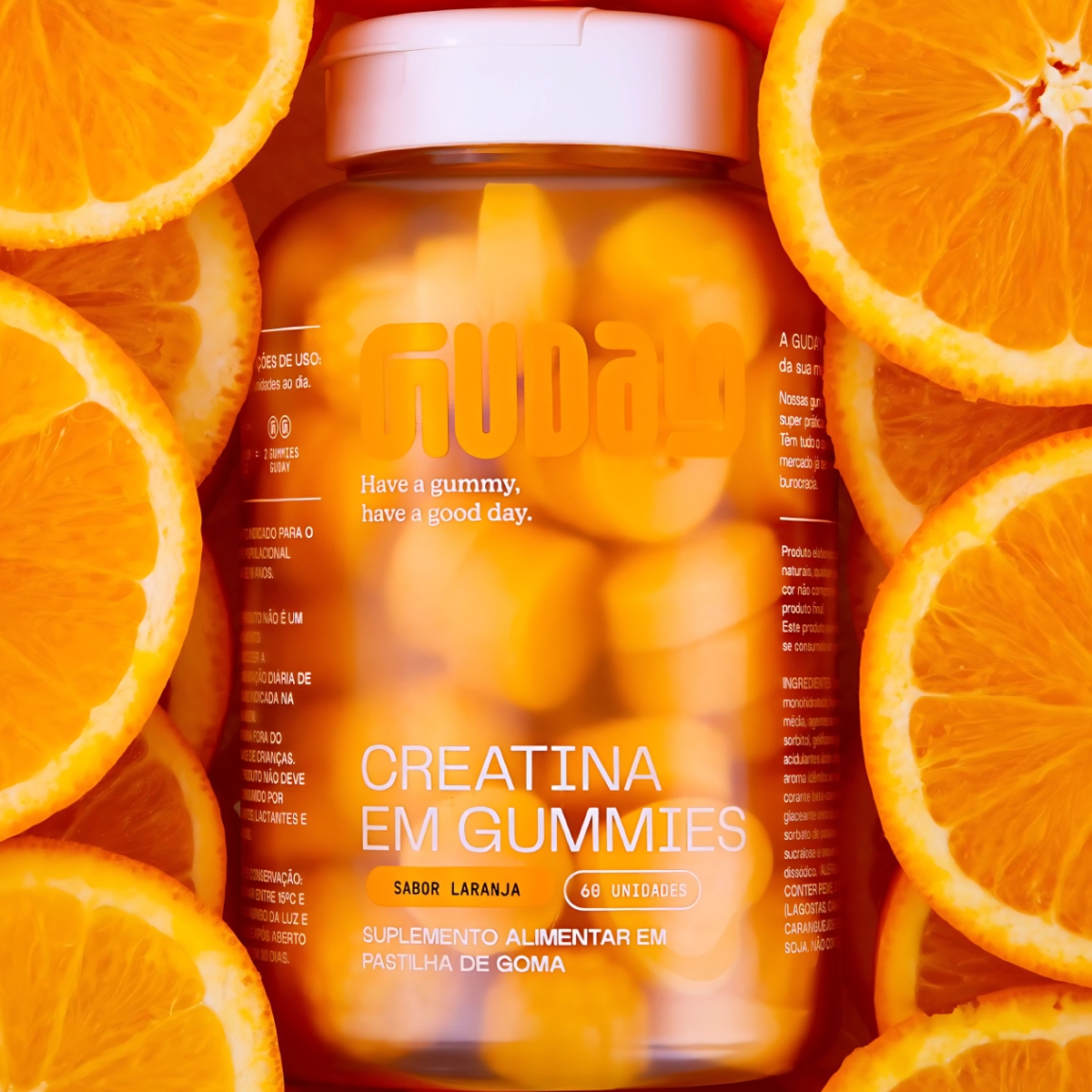 Creatina Gummies 60un Guday | Nutrione Suplementos - Nutrione Suplementos
