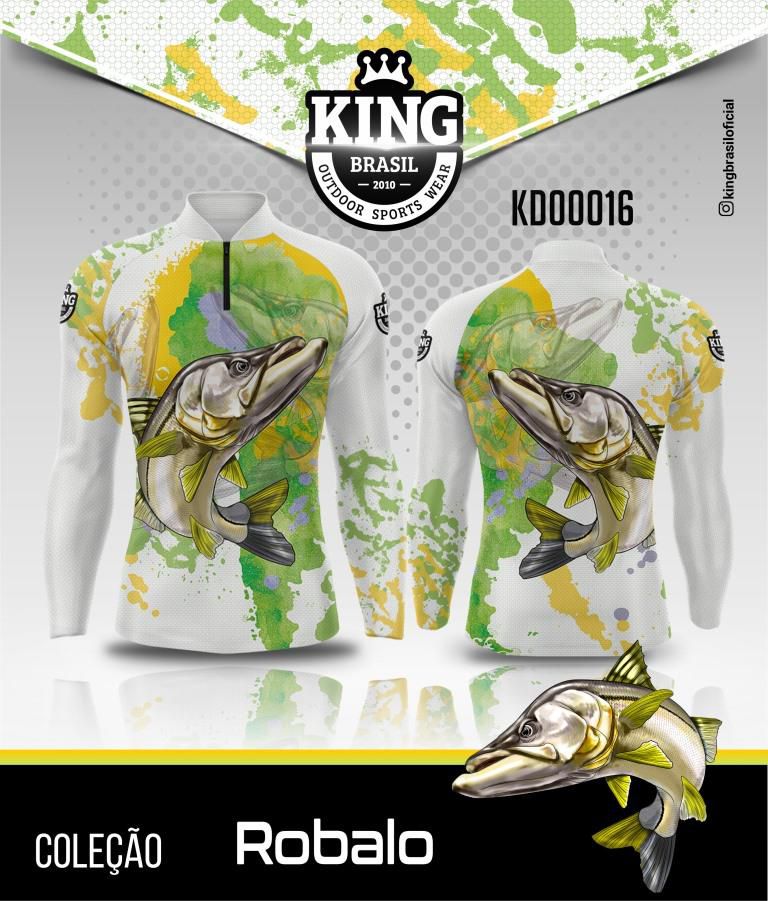 CAMISETA PERSONALIZADA KING BRASIL - ROBALO - KD00016 - King Brasil ...