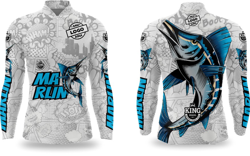 CAMISETA PERSONALIZADA KING BRASIL MARLIN COMICS - CD0448 - King Brasil ...