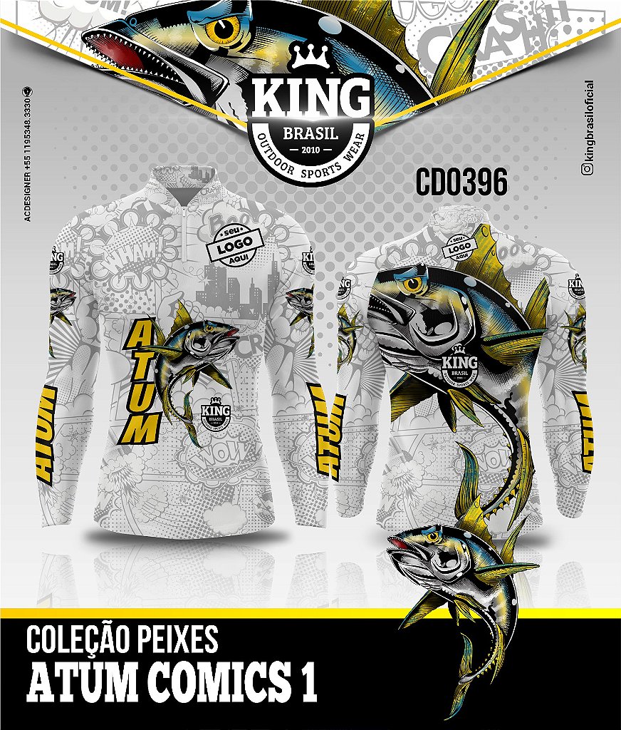 CAMISETA PERSONALIZADA KING BRASIL ATUM COMICS - CD0396 - King Brasil ...