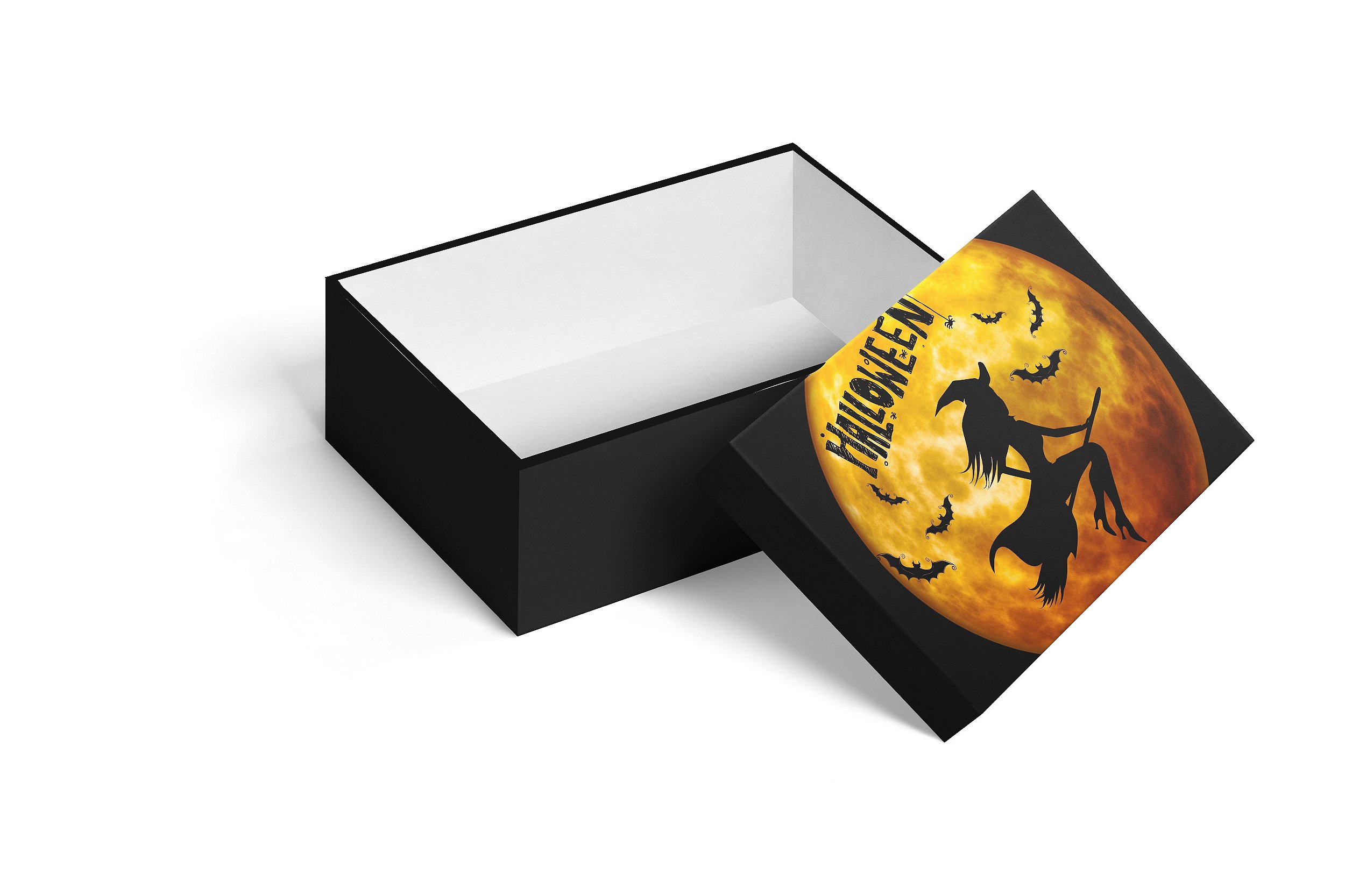 Caixa Retangular Halloween - Facility Print Soluções Gráficas